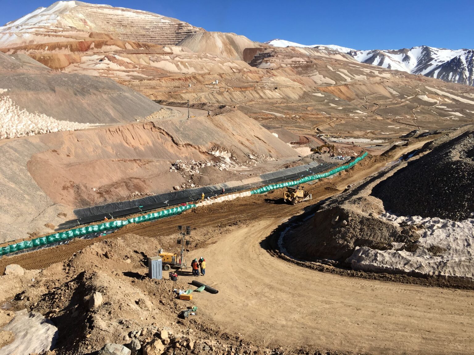 Portable Containment Berms & Containment Pools Using TrapBag