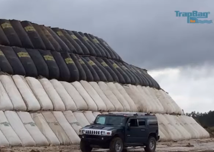 Trapbag Flood And Erosion Control Installation And Applications Trapbag